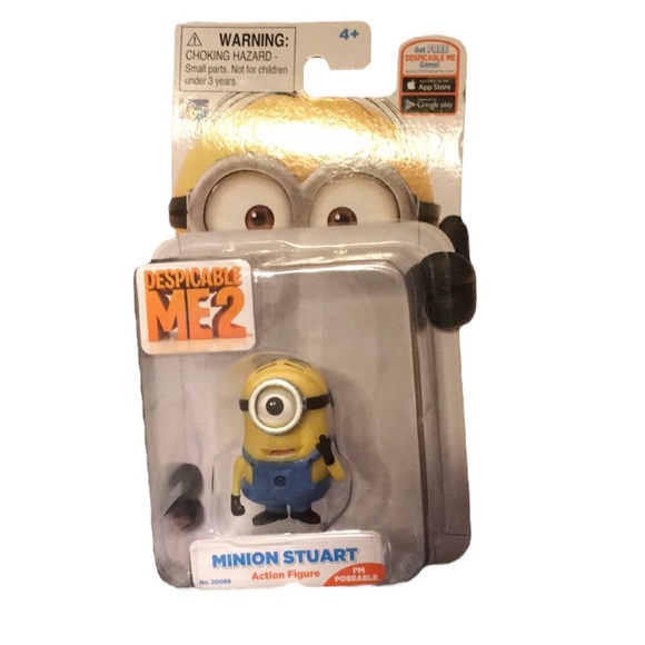 Disney | Toys | Despicable Me 2 Stuart 2 Action Figure | Poshmark